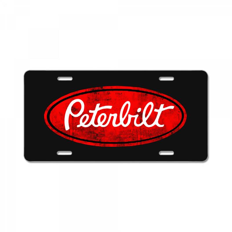 Peterbilt Rebel Flag License Plate