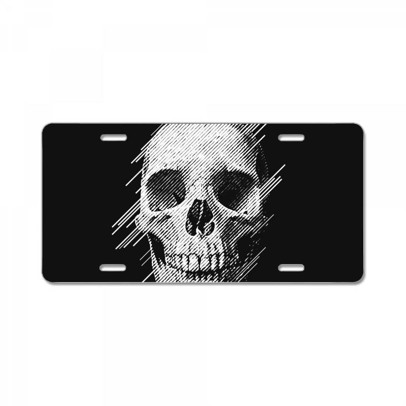 Skull License Plate Frames