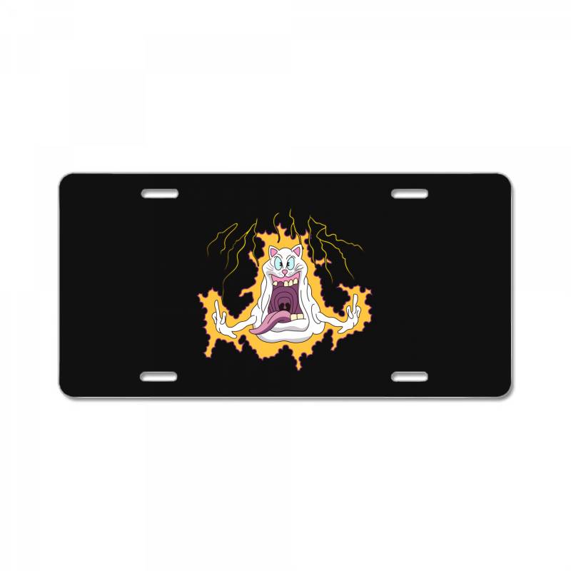Custom Cat License Plate By Disgus_thing - Artistshot
