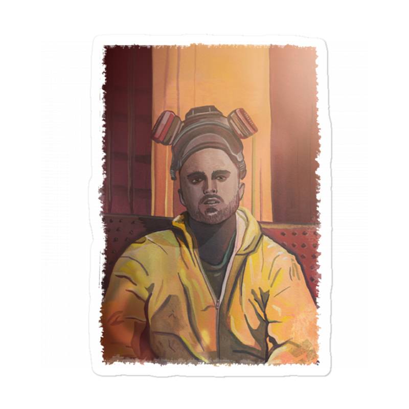 Custom Jesse Pinkman Sticker By Jeffrey - Artistshot