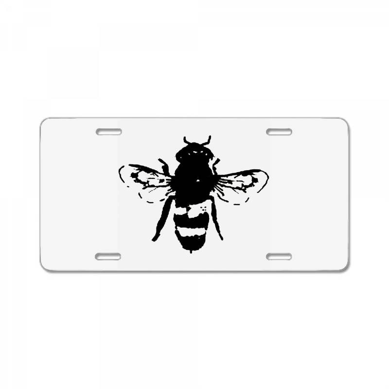 Custom Honey Bee License Plate By Sheilaaustini - Artistshot